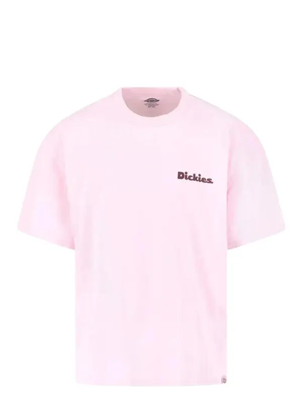 Dickies Logo-detail Short-sleeve T-shirt - Pink