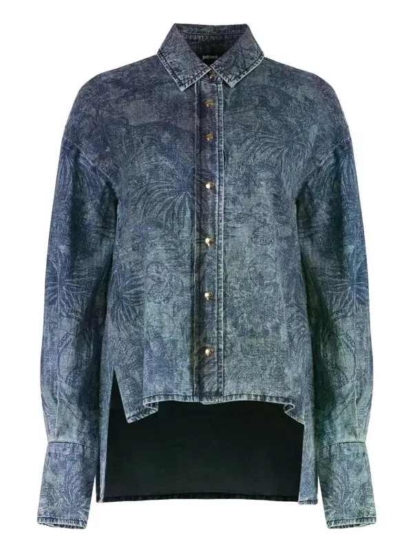 Just Cavalli Denim Shirt - Blue