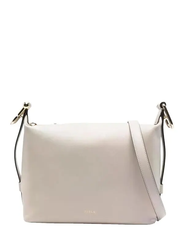 Furla Logo-print Shoulder Bag - Neutrals