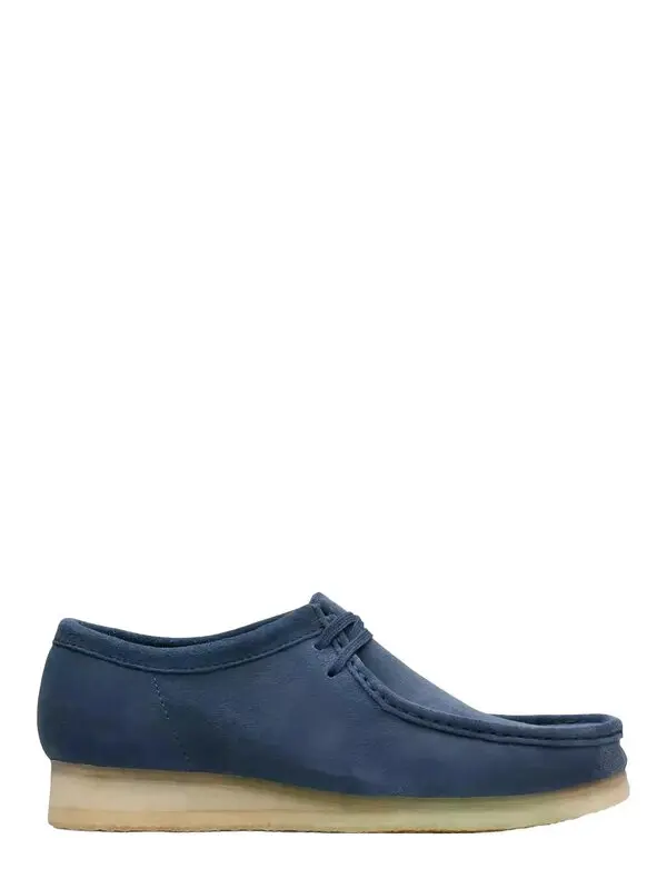 Clarks Lace-up Wallabee Boots - Blue