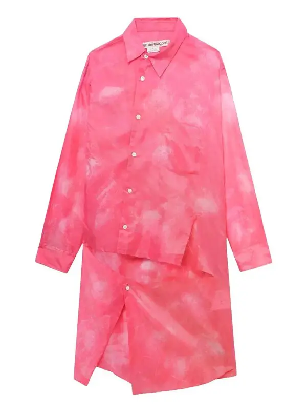 Comme Des Garçons Asymmetric Shirt - Pink