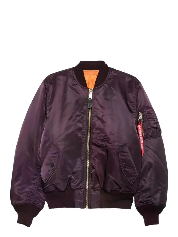 Alpha Industries Bomber Jacket - Purple
