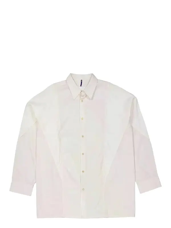 OAMC Arrow Panelled Shirt - Neutrals