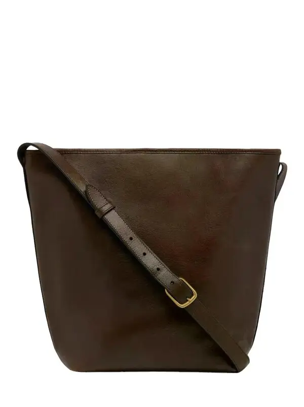 Bally Beckett Leather Shoulder Bag - Brown