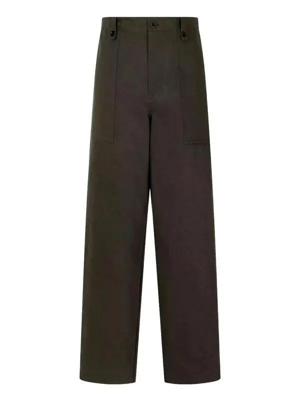 STUDIO TOMBOY Fatigue Cotton Trousers - Brown