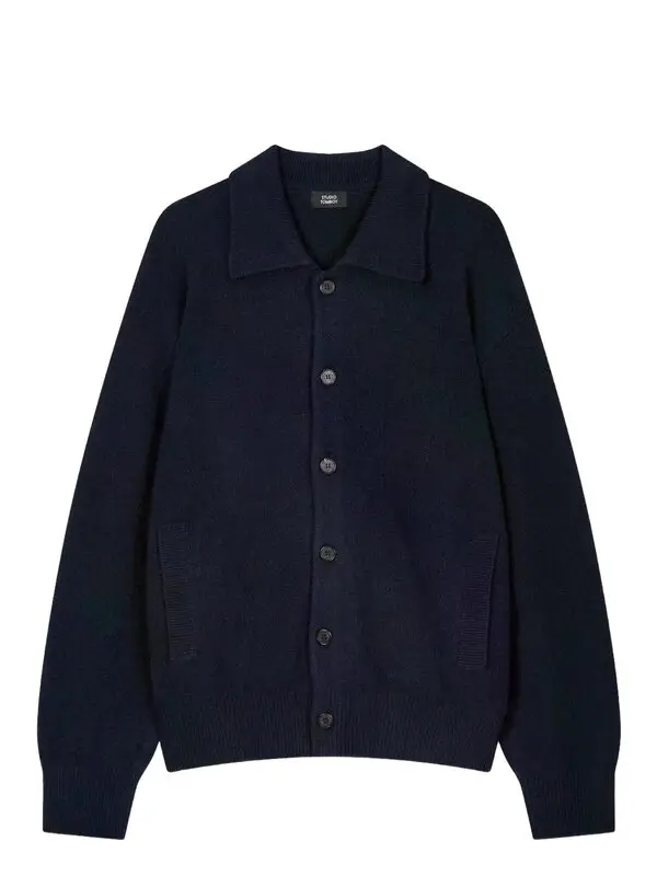 STUDIO TOMBOY Button-down Cardigan - Blue