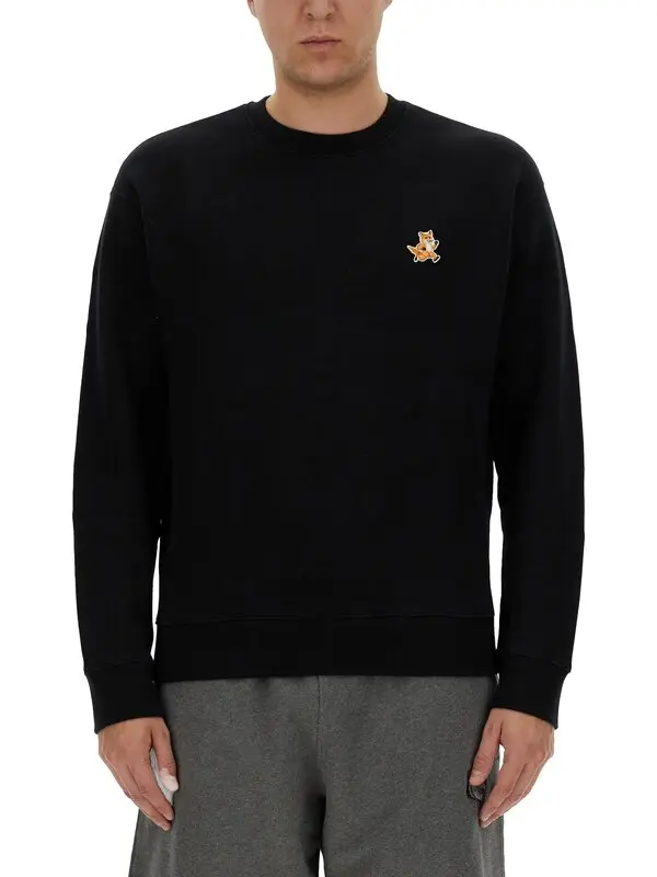 Maison Kitsuné Speedy Fox Sweatshirt - Black