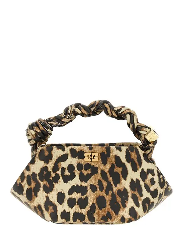 GANNI Mini "bou" Handbag - Animalier