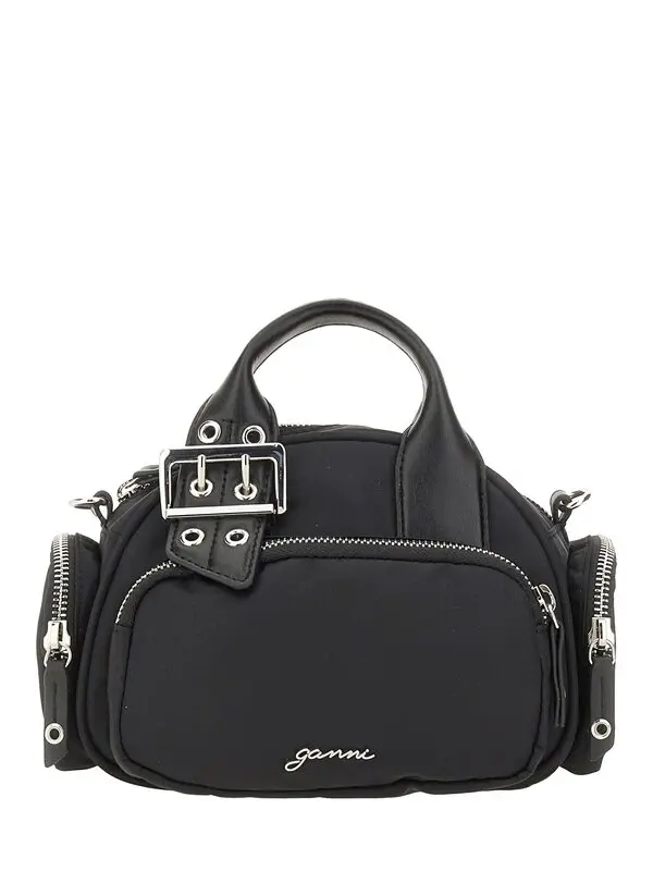 GANNI Polochon Bag - Black