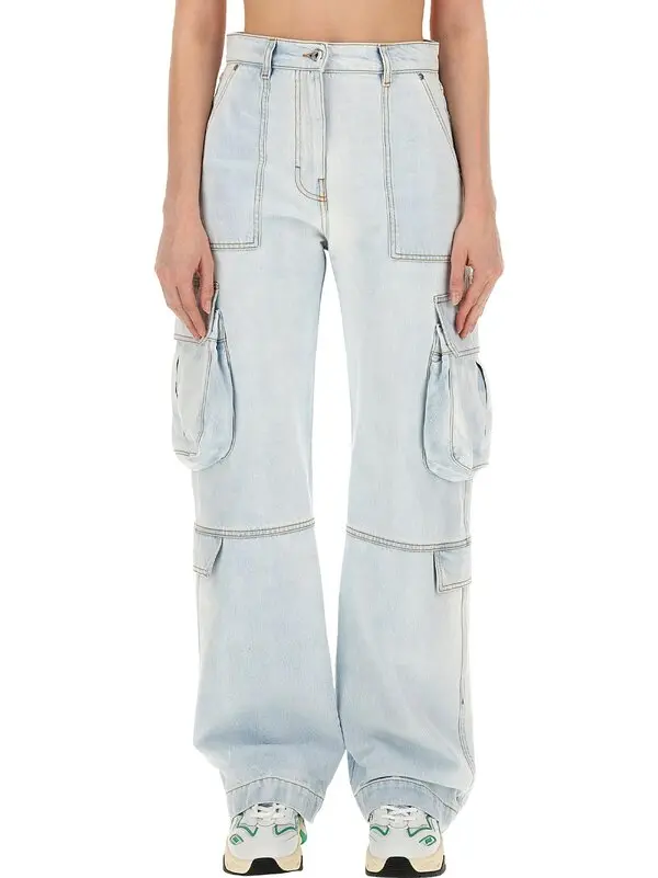 MSGM Cargo Pants - Denim