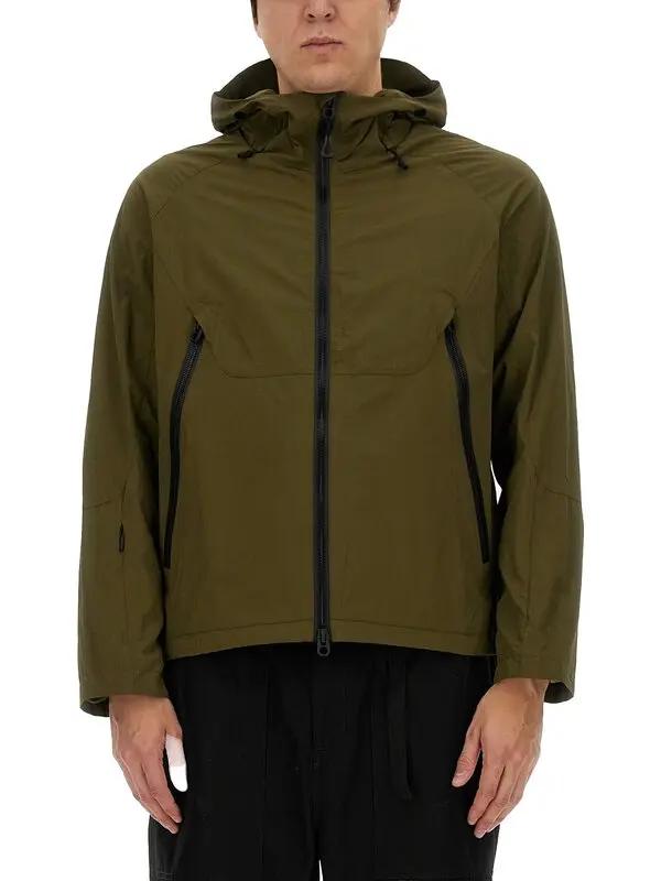 JG1 Hooded Nylon Jacket - Green