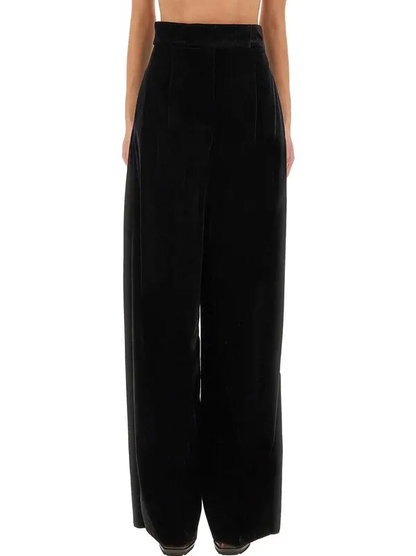 Max Mara Wide Leg Trousers - Black