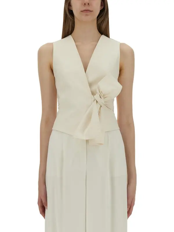 Max Mara Zampa Vest - Ivory