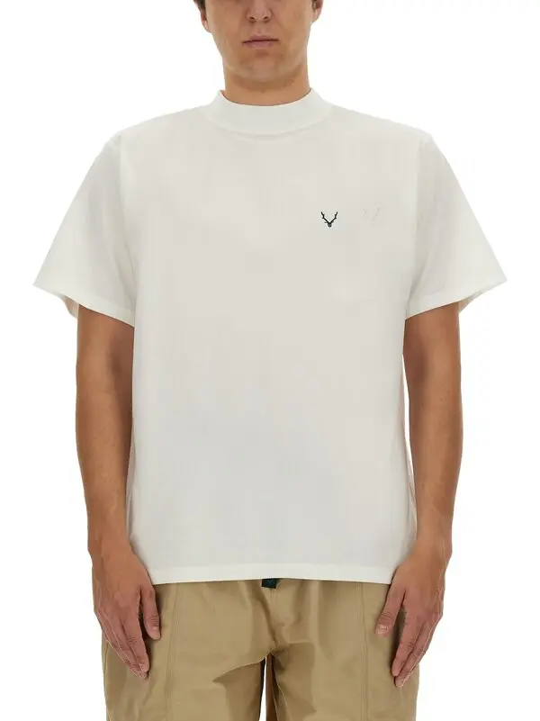 SOUTH2 WEST8 T-shirt With Logo - White