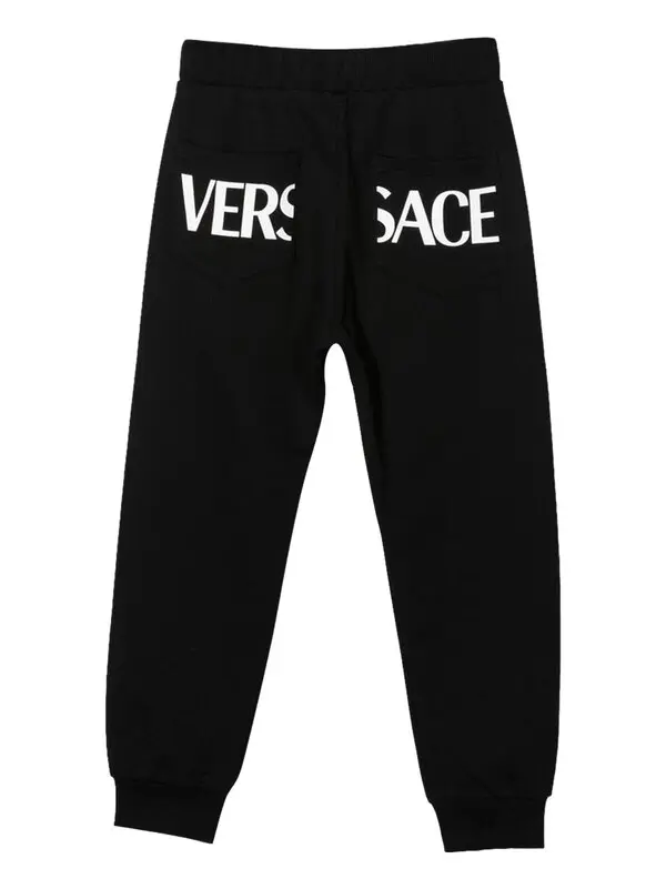 Versace Grecian Sweatpants - Black