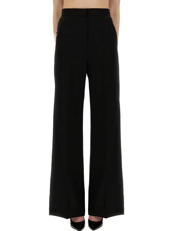 Max Mara Fernet Wide Leg Trousers - Black