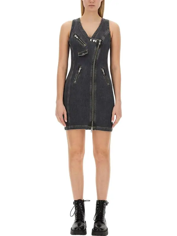 MOSCHINO JEANS Mini Dress - Black