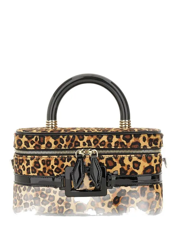 ROGER VIVIER Mini Vanity Belle Vivier Bag - Animalier