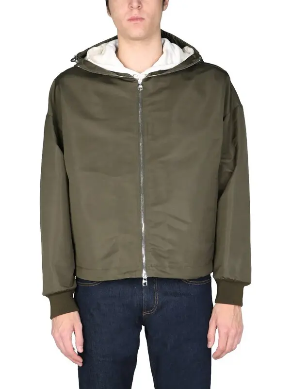 Alexander McQueen Blake Painting Jacket - Military Green