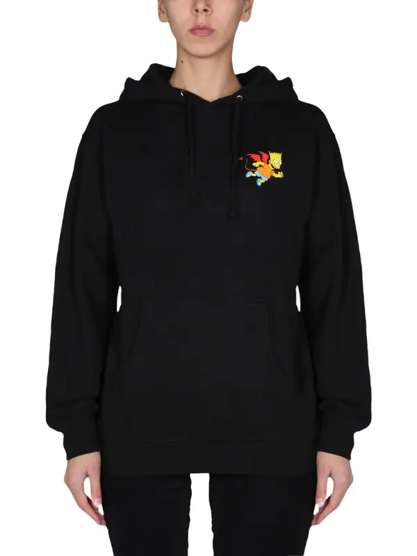 CHINATOWN MARKET X THE SIMPSONS Devil Bart Sweatshirt - Black