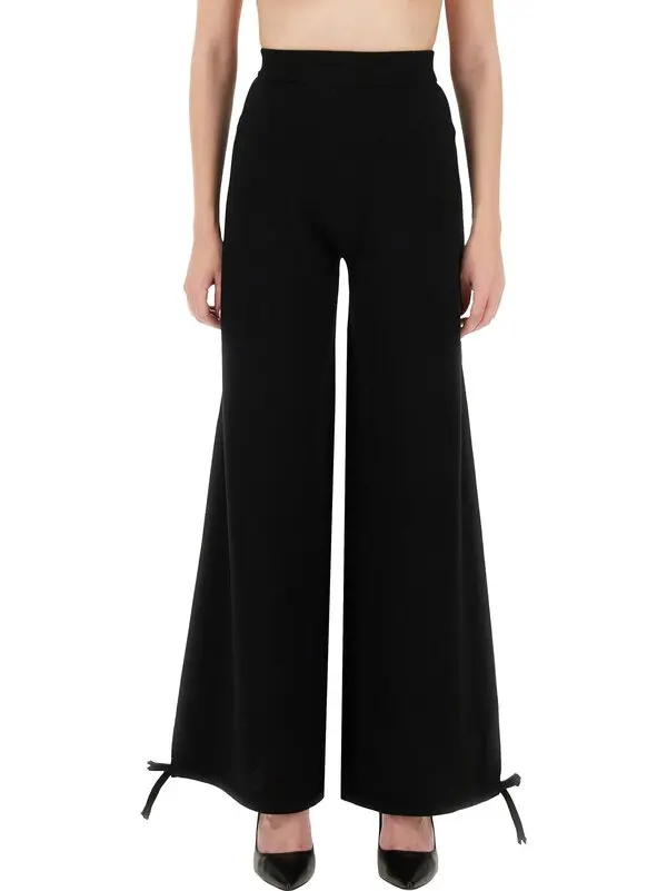 Max Mara Nigeria Wide Pant - Black
