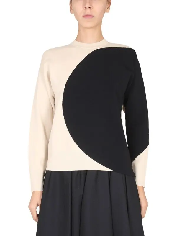 Tory Burch Cashmere Crewneck Sweater - Multicolour