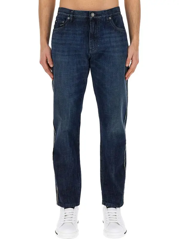 Dolce & Gabbana Loose Fit Jeans - Denim