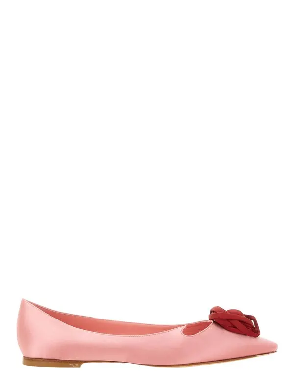 ROGER VIVIER Ballerina Rose Vivier - Pink