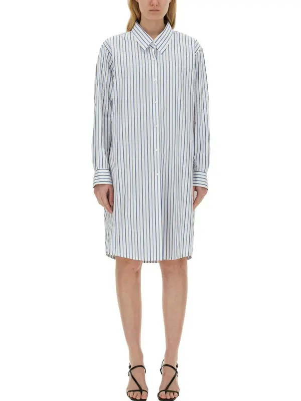 Dries Van Noten Striped Oversized Shirt - Multicolour