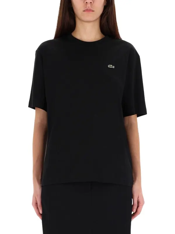 Lacoste T-shirt With Logo - Black