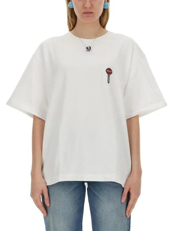 Fiorucci Lollipop Print T-shirt - White