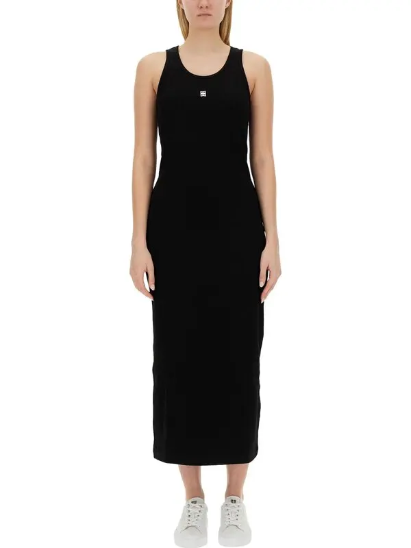 Givenchy Ribbed Dress - Black
