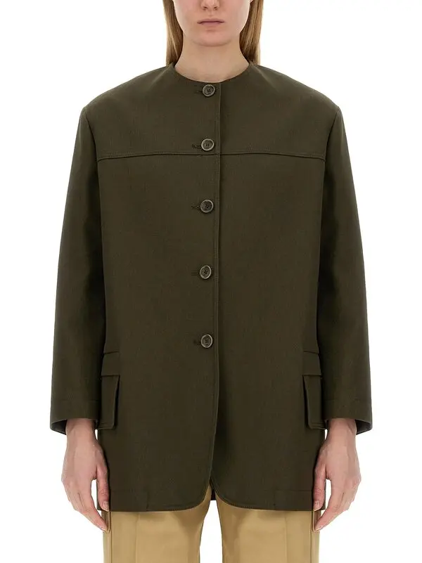 Max Mara Recital Jacket - Military Green