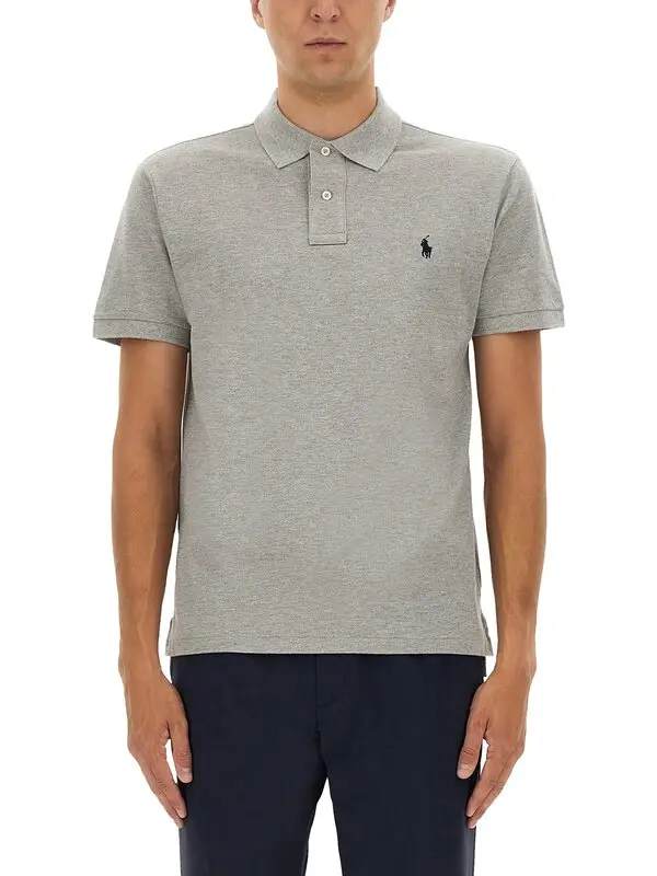 Polo Ralph Lauren Cotton Polo - Grey
