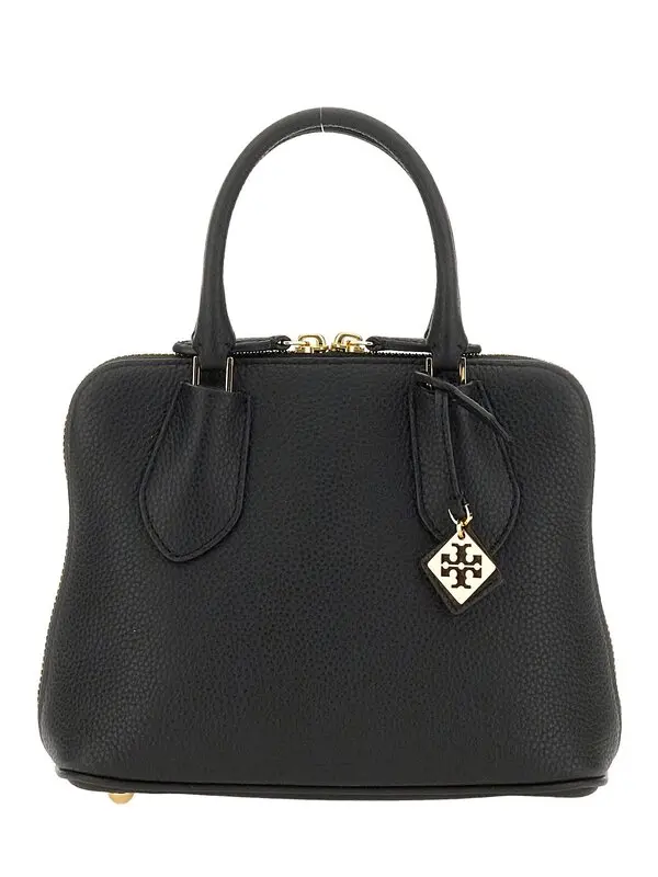 Tory Burch Mini Trunk Bag - Black
