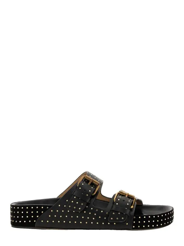 Isabel Marant Lennyo Sandal - Black