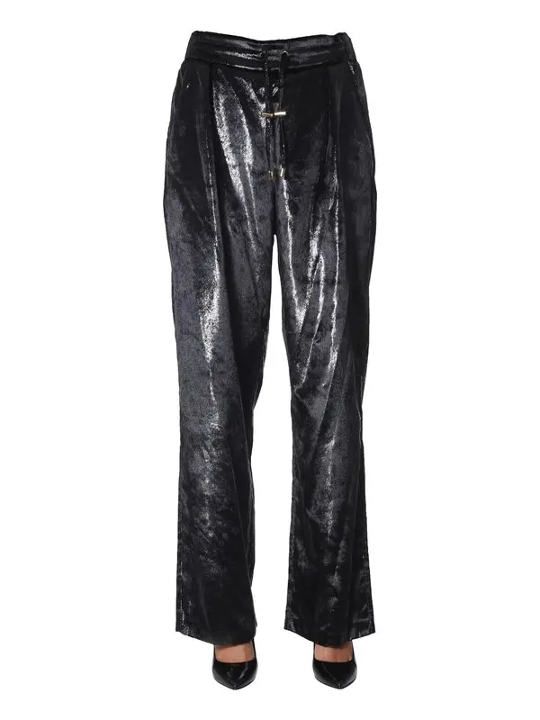 Balmain Wide Pants - Black