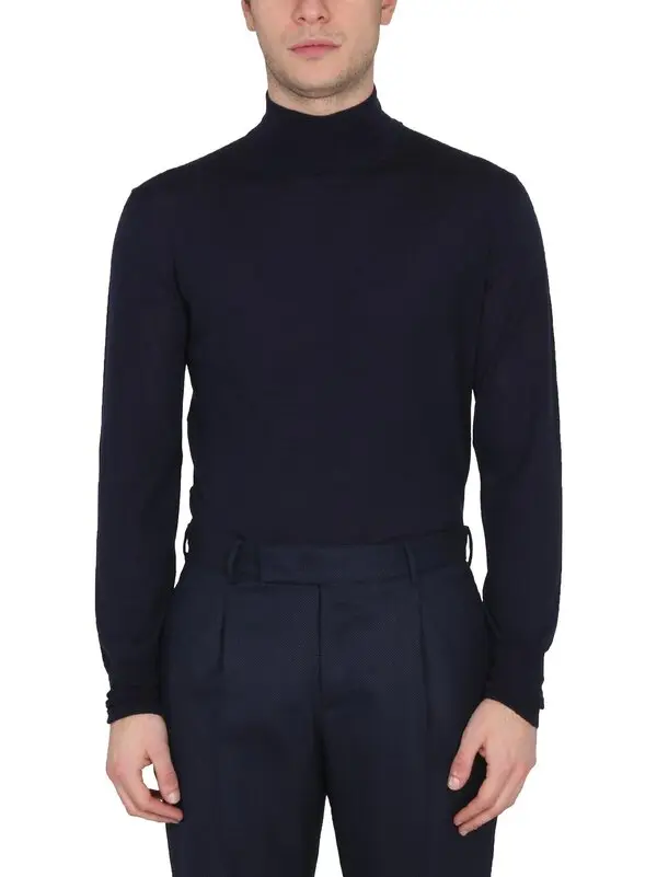 PT TORINO Turtleneck Shirt - Blue
