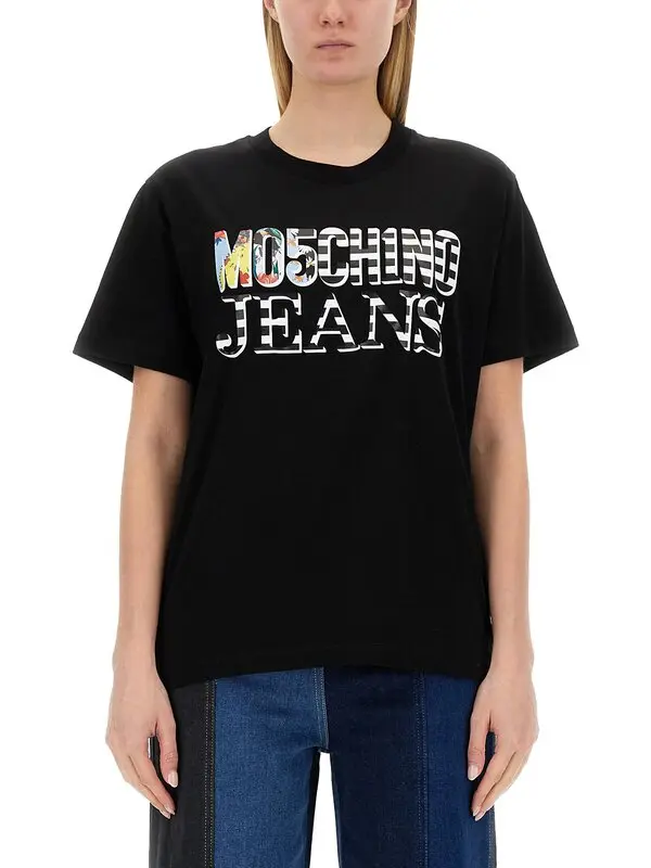 Moschino T-shirt With Logo - Black
