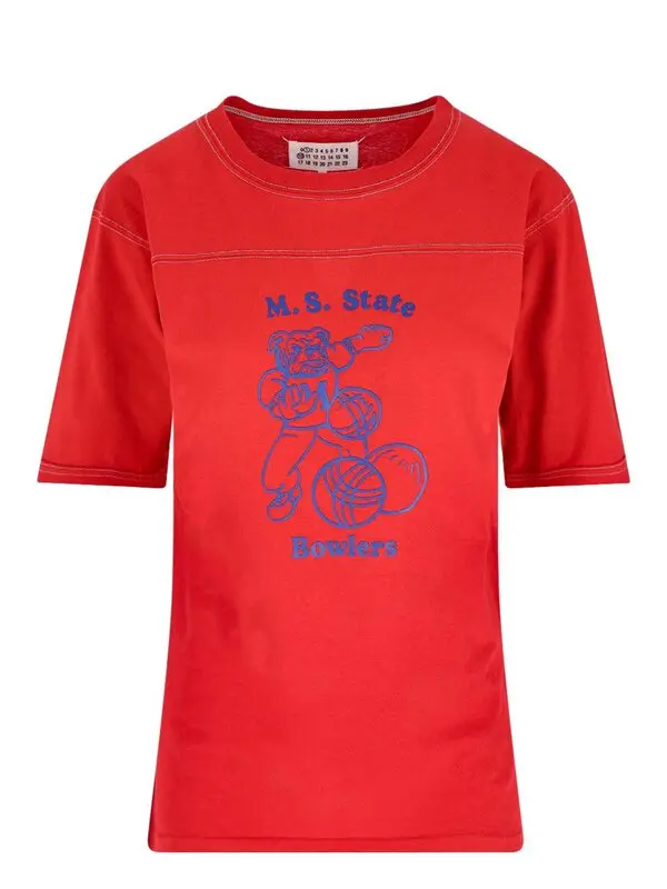 Versace Logo T-shirt - Red