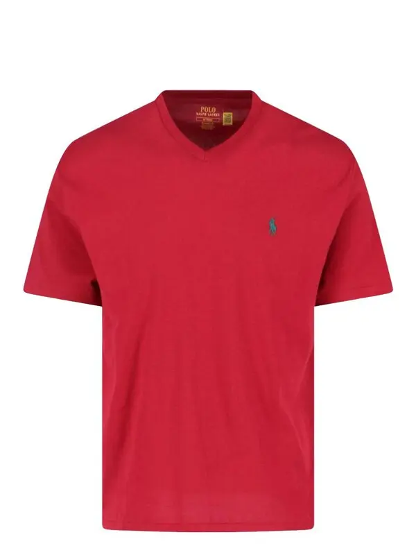 MAISON MARGIELA Logo T-shirt - Red