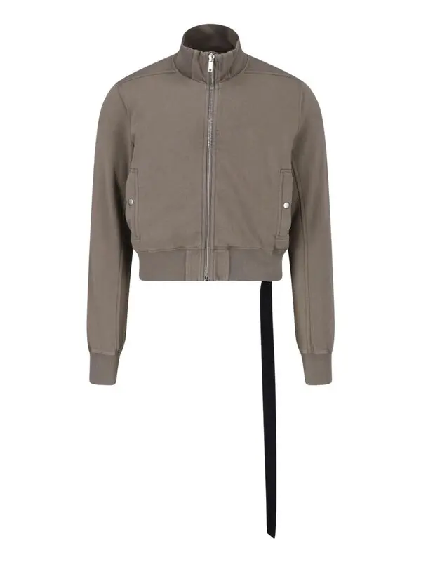CULTURA Zip Bomber Jacket - Gray
