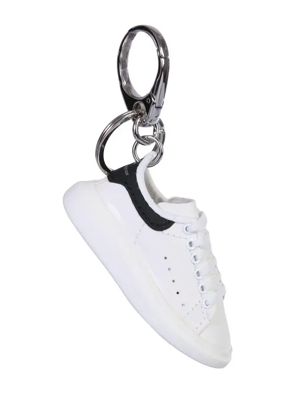 Alexander McQueen Oversize Sneaker Keyring - White