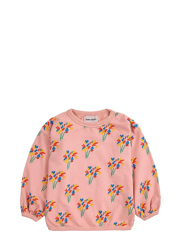 BOBO CHOSES Printed Sweatshirt - Pink