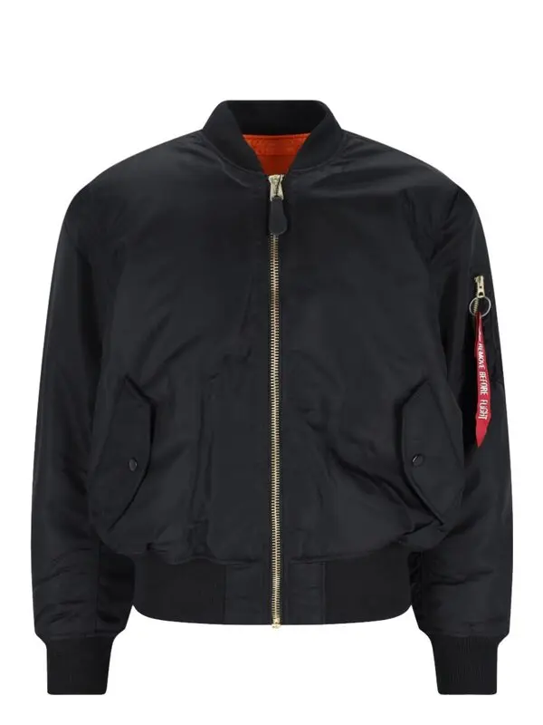 Alpha Industries Ma-1 Heritage Reversible Bomber Jacket - Black