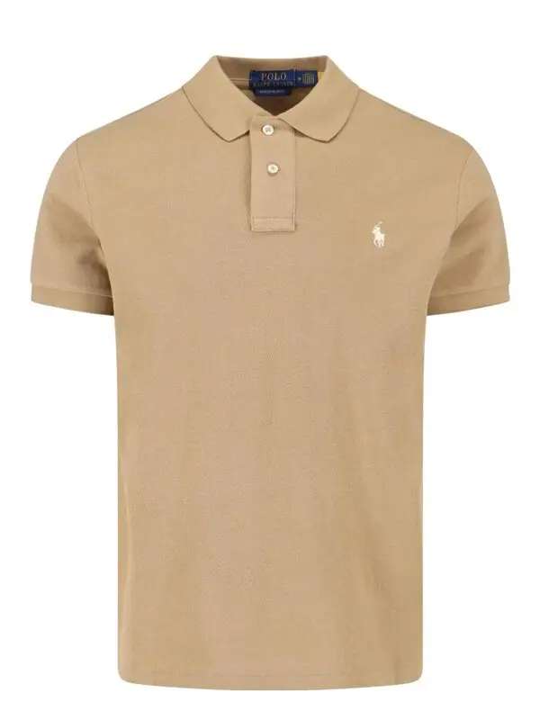Moncler Logo Polo Shirt - Brown
