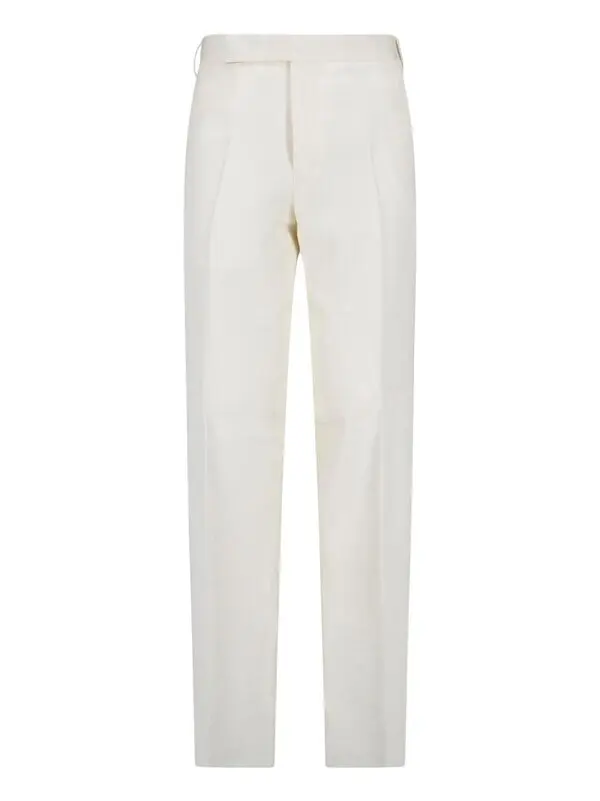 RÓHE Tailored Trousers - White