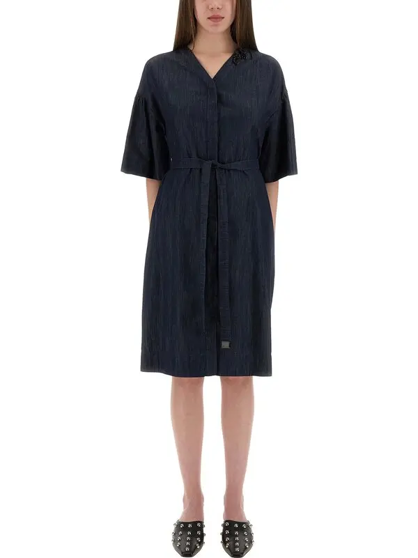 Max Mara Dania Dress - Denim