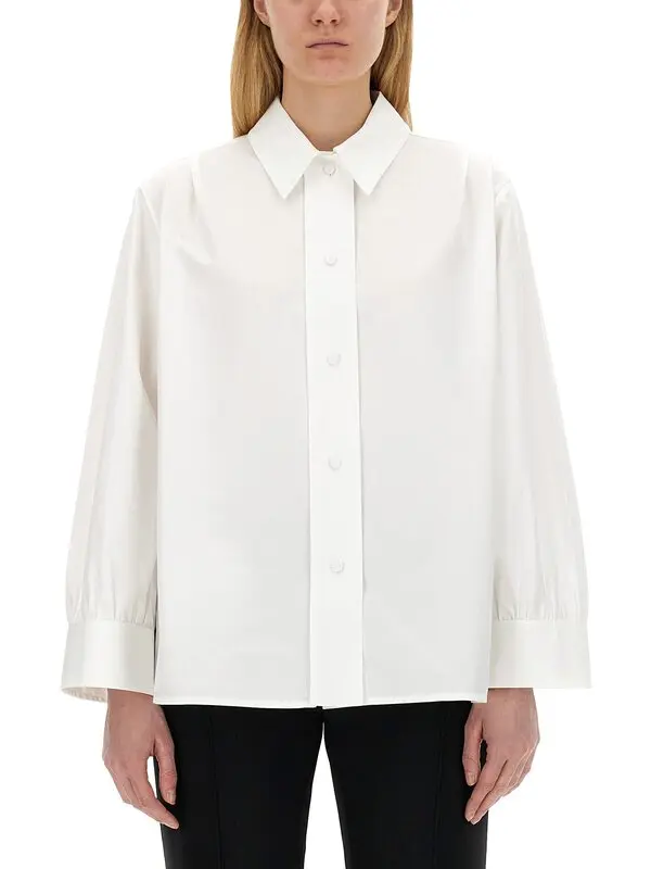 JIL SANDER Shirt With Cotton - White