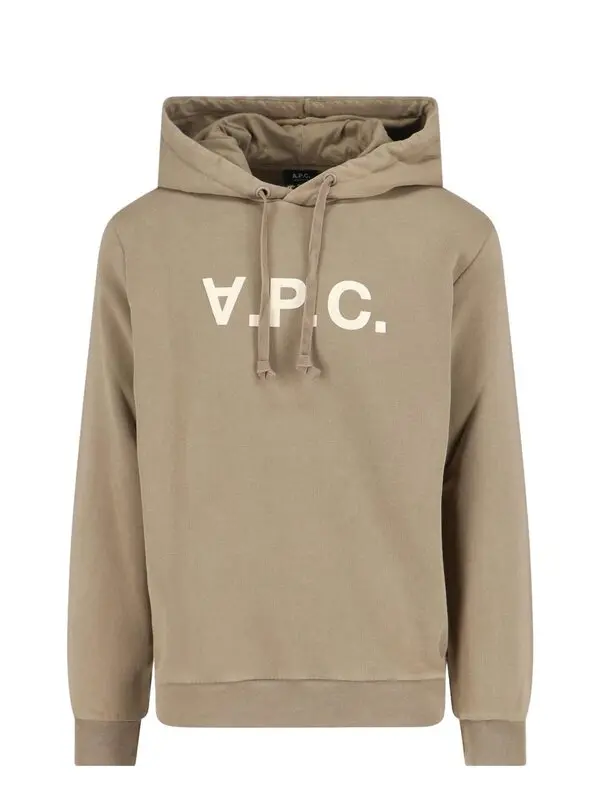 CULTURA Logo Hoodie - Brown